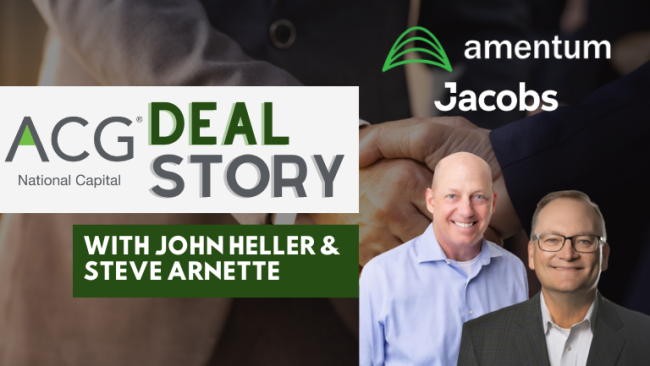 ACG Deal Story: Amentum & Jacobs | ACG National Capital
